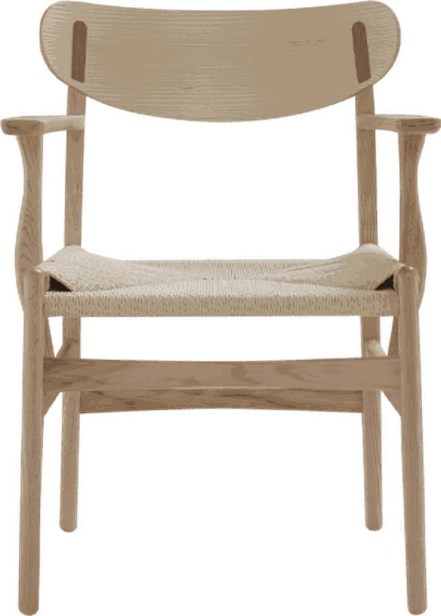 CH26 - Dining Chair - Natural Cord | Designer Editions
