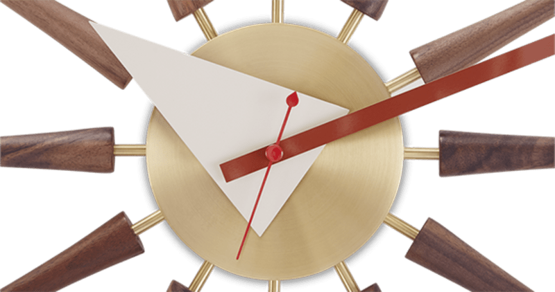 Spindle Style Clock | Designer Editions